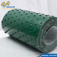 China Round Dot / Nailed / Bottom Pattern Conveyor Belt PVC Anti Slip For Shoes Industry for sale