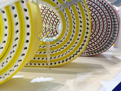 China Truly Endless AT20 PU Timing Belt PUR Coating with high temperature resistance for Chamfering Machine for sale