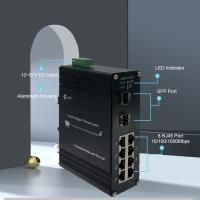 China Industrial Gigabit Ethernet Switch 8 Port 10 / 100 / 1000 Base-T 2 Port 1000BASE-X for sale