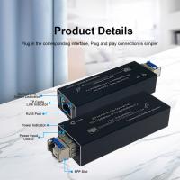 China Self Adaptive Mini Media Converter 10 / 100 / 1000 BASE-T To 100 / 1000 BASE-X SFP for sale
