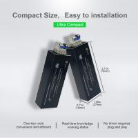 China Self Adaptive Mini Media Converter 10 / 100 / 1000 BASE-T To 100 / 1000 BASE-X SFP for sale
