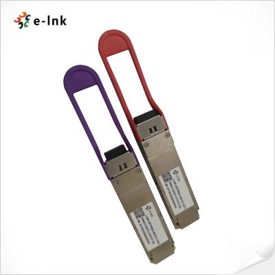 China 50G LR BIDI QSFP28 Transceiver 10KM Single LC 1271nm 1331nm Fiber Optic Module for sale