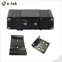 China Industrial Harden Gigabit 802.3bt 95W Power Over Ethernet Splitter 24VDC Output Din Rail for sale