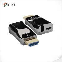 China Mini 4K 30HZ HDMI Over Fiber Extender Single Core / Multimode LC 300 Meters for sale