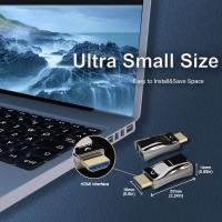 China Mini 4K 30HZ HDMI Over Fiber Extender Single Core / Multimode LC 300 Meters for sale