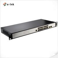 China Enterprise L2 Managed Ethernet Switch 16 Port 1000Mbps RJ45 To 2 Port 100/1000X SFP for sale