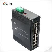 China Managed Layer 2+ Ethernet Switch 8 Port 802.3at PoE 4 Port 1G SFP 2 Port 10G SFP+ for sale