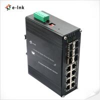 China L2+ Industrial Ethernet POE Switch 8 Port 10/100/1000T 802.3at PoE 6 Port 1000X SFP for sale