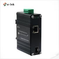 China Auto MDI 95W PoE Media Converter 100/1000BASE-X SFP 48VDC for sale