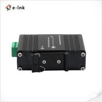 China 1 Mbit MDI POE Fiber Media Converter 12-48VDC SFP 2 Port 10/100/1000Base-T for sale