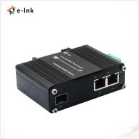 China Industrial 2-port 10/100/1000Base-T + 1-port 100/1000Base-X SFP Ethernet Switch for sale