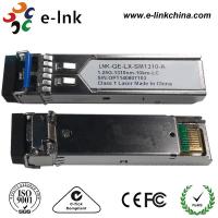 China 1.25Gbps Compatible SFP Optical Transceiver, 10g Copper SFP Rj45 Transceiver for sale
