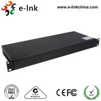 China 32 Channel CCTV Video Over Fiber Optic Converter , CCTV Analog To Ip Converter for sale