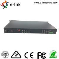 China 16CH AHD CVI TVI Over Fiber Converter , HD - AHD / HD - CVI / HD -TVI Optical Transceiver for sale