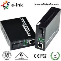 China Mc101xl / Mc102xl Fiber Ethernet Media Converter Single Mode 20km Distance , SC BIDI for sale