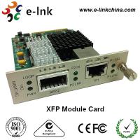 China XFP To UTP Fiber Ethernet Media Converter , Multimode Fiber To Ethernet Converter for sale