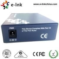China SC Connector Optical POE Fiber Media Converter Multi Mode Dual Fiber 550m Distance for sale