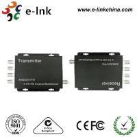 China AHD HDCVI HDTVI Analog Video Multiplexer , 4 Channel BNC Connector Audio Video Multiplexer for sale