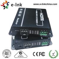 China LC Connector HDMI Over Fiber Optic Extender , Hdmi To Cat5 / Cat6 Extender Converter for sale