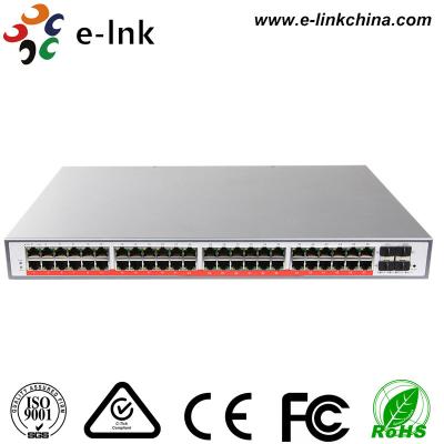 China Gigabit Managed Ethernet POE Switch With 10G SFP + Slot 48 Port / 24 Port for sale