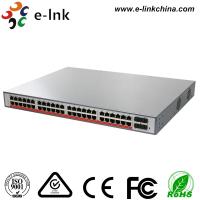 China Gigabit Managed Ethernet POE Switch With 10G SFP + Slot 48 Port / 24 Port for sale