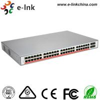 China Gigabit Managed Ethernet POE Switch With 10G SFP + Slot 48 Port / 24 Port for sale