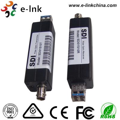China 1 Channel Mini Type 3G SDI To Fiber Optic Converter 270Mbit/S - 1.48Gbit/S - 3Gbit/S for sale