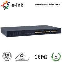 China Web Management Gigabit Fiber Optic Switch , Mechanical High Speed Optical Switch for sale