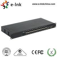 China Cisco Power Over Ethernet Fiber Optic Switch Box Multimode Rack Mount for sale