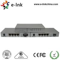 China 10 / 100M Fiber Optic To Cat5 Media Converter Ethernet Switch 16 SFP Port 1000Base - X for sale