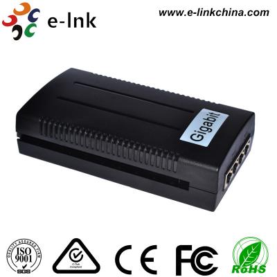 China Fast Speed Dual Port Power Over Ethernet Injectors With 48V 15.4w Output for sale