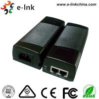 China 48 Volt 2 Port Cisco POE Power Over Ethernet Injector 10 / 100 / 1000Mbps 15.4W for sale