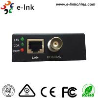 China 10 / 100M IP Camera Ethernet Over Coax Converter , Coax To Ethernet Media Converter for sale