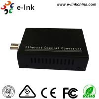 China 10 / 100M IP Camera Ethernet Over Coax Converter , Coax To Ethernet Media Converter for sale