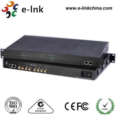 China 8 Port Ethernet Over Coax Adapter Kit Converter For IP Surveillance Over Coaxial Cable for sale