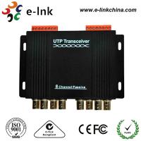 China 8-Channel Passive CCTV UTP Video Balun Transceiver for Differential Signal Transmission for sale