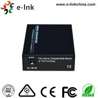 China 10 / 100M Fiber Ethernet Media Converter , Ethernet To SFP Fiber Media Converter for sale