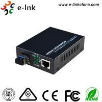 China 10 / 100M Fiber Ethernet Media Converter , Ethernet To SFP Fiber Media Converter for sale