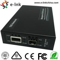 China 10Gbps Single Mode Fiber Ethernet To Copper Media Converter SFP+ LC To XFP for sale