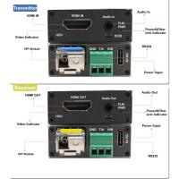 China Wholesale 4K HDMI Fiber Converter With RS232 External Audio DDC HPDT Signal Support for sale