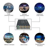 China 4 Channel 3G-SDI Fiber Extender With Backward RS485 4Ch Tally 20KM FC Connector for sale