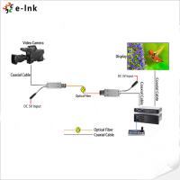 China 3G HD SD-SDI Fiber Optic Extender SMB Connector Simplex LC 20KM for sale