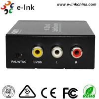 China SD/HD/3G-SDI to CVBS Video Scaler Converter, CCTV Fiber Optic Video Converter for sale