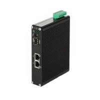 China Hardened 2 Port RJ45 + 1 - Port SFP Industrial Ethernet  PoE Switch , 1x 1000Base-FX SFP for sale