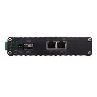 China Hardened 2 Port RJ45 + 1 - Port SFP Industrial Ethernet  PoE Switch , 1x 1000Base-FX SFP for sale