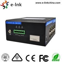 China 16 Port Small Fast Din Rail Ethernet Poe Switch , Hardened Switch FCC Standards for sale