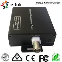 China 10/100M EOC onverter , Ethernet To Coax Media Converter with POE spillter for sale