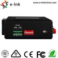 China Industrial 2Ch Double ring Fiber Media Converter with 2 SFP port , RS232 / RS22 / RS85 for sale