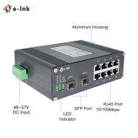 China 8 Port 10/100T 802.3at PoE Switch with 2-Port 100BASE-FX SFP Unmanaged Ethernet Switch for sale