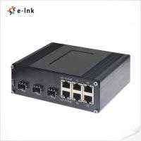 China Industrial PoE Ethernet Switch 6 x PoE + 3 x SFP Fast Ethernet for sale